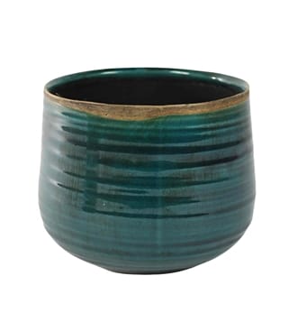Turquoise | Como Indoor Plant Pot | WoolOvers UK