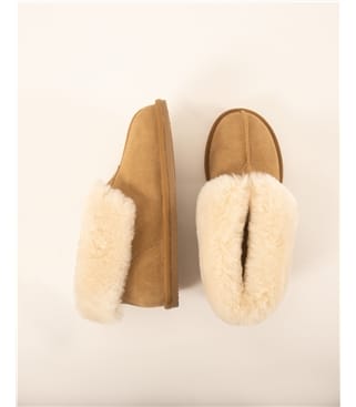 Chestnut | Turn Back Cuff Boot | WoolOvers US