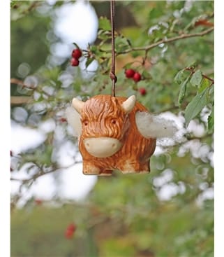 Highland Cow | Ceramic Wool Dispenser | WoolOvers UK