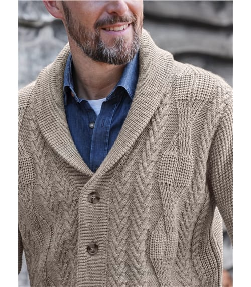 Mens Cardigan Collection | Quality Natural Knitwear | WoolOvers AU