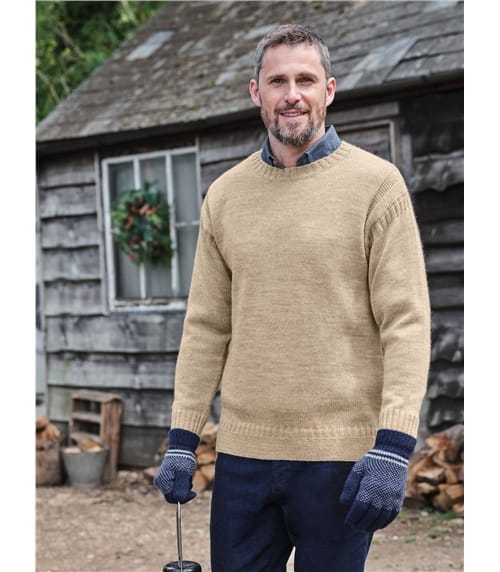 Men's 100% Pure Wool Knitwear | Men's Knitwear | WoolOvers
