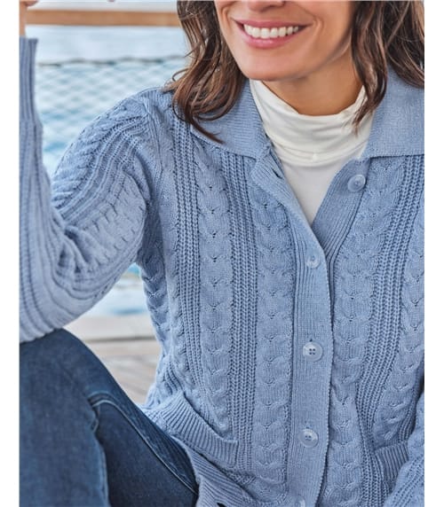 Cable Cardigans For Women | Womens Knitwear | WoolOvers US