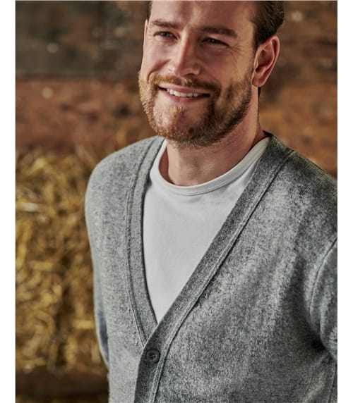 Mens Cardigans | Quality Natural Cardigans for Men | WoolOvers UK