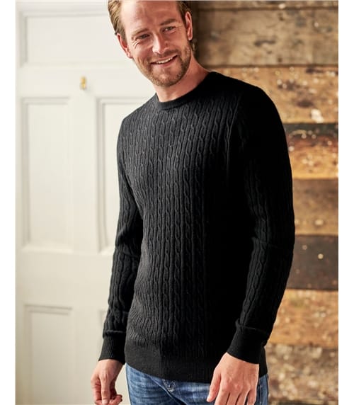 Men's Aran Jumpers | WoolOvers