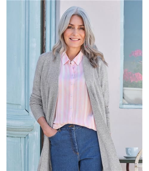 Women's Wool Coatigans | Women's Knitwear | WoolOvers Worldwide