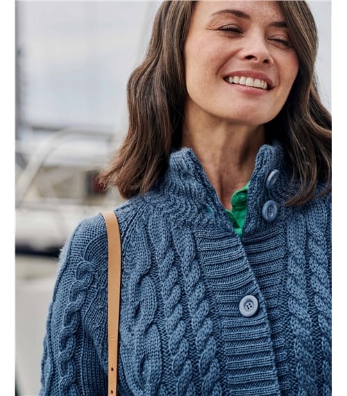 Women's Wool Coatigans | Women's Knitwear | WoolOvers Australia