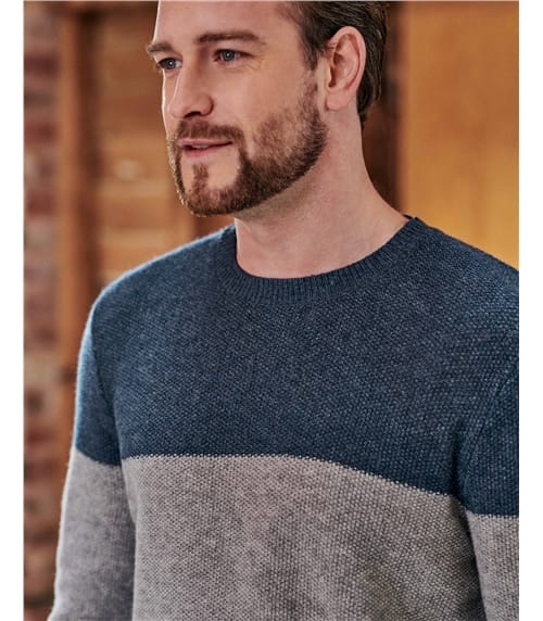 Men's Jumpers | Natural Men's Knitted Jumpers | WoolOvers AU