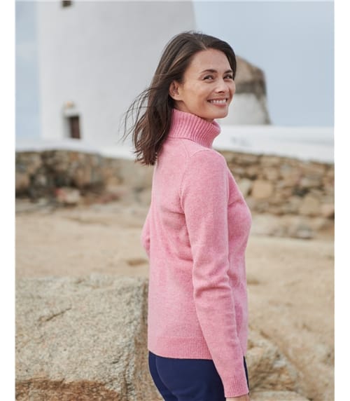 Ladies Lambswool Jumpers | Pure Lambswool Knitwear | WoolOvers UK