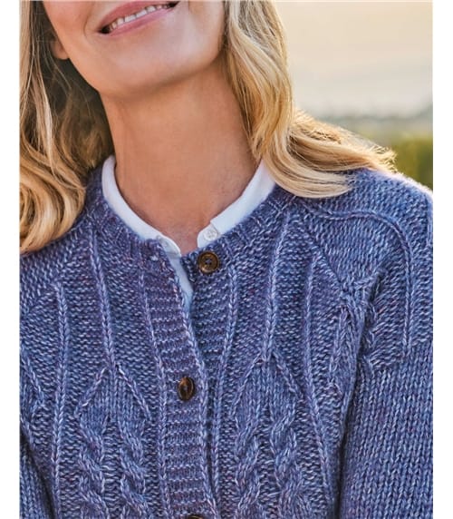 Womens Cable Cardigans | Cable Knitwear | WoolOvers