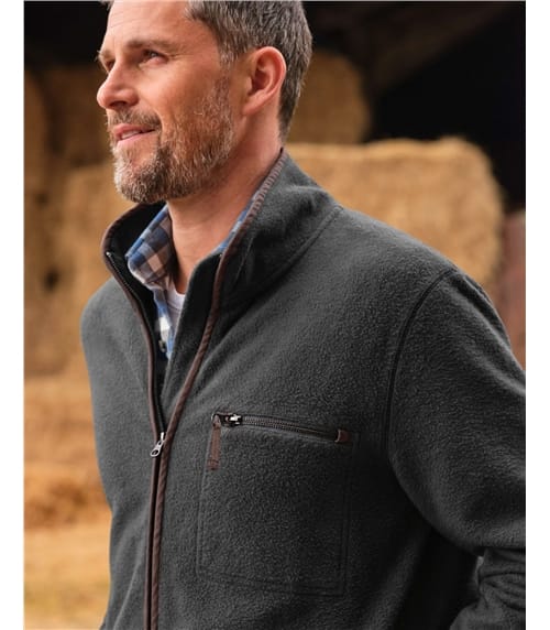 Mens Leather Jackets & Boiled Wool Coats | WoolOvers UK