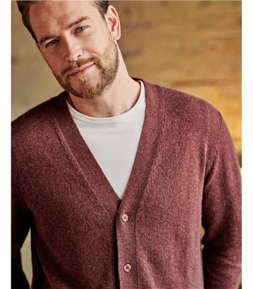 Mens Cardigan Collection | Quality Natural Knitwear | WoolOvers AU