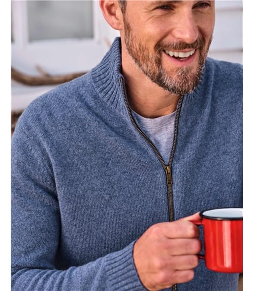 Mens Cardigan Collection | Quality Natural Knitwear | WoolOvers AU