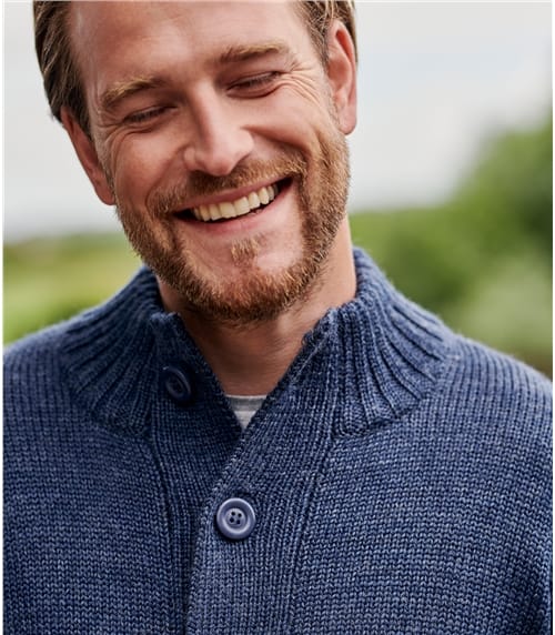 Mens Cardigan Collection | Quality Natural Knitwear | WoolOvers AU