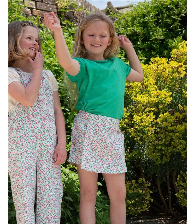 Multi | Little Bud Skort | WoolOvers UK