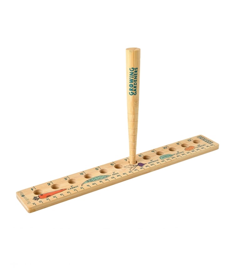 Natural | Childrens Planting Ruler And Dibber Set | WoolOvers UK