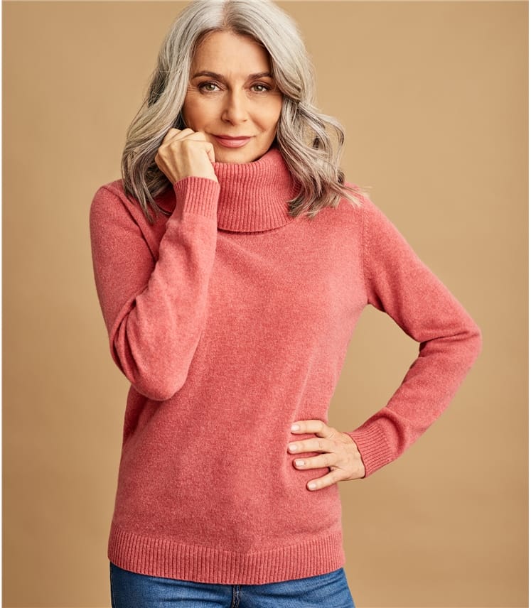 Raspberry Rose 90 Merino 10 Cashmere Womens Cashmere Merino Long