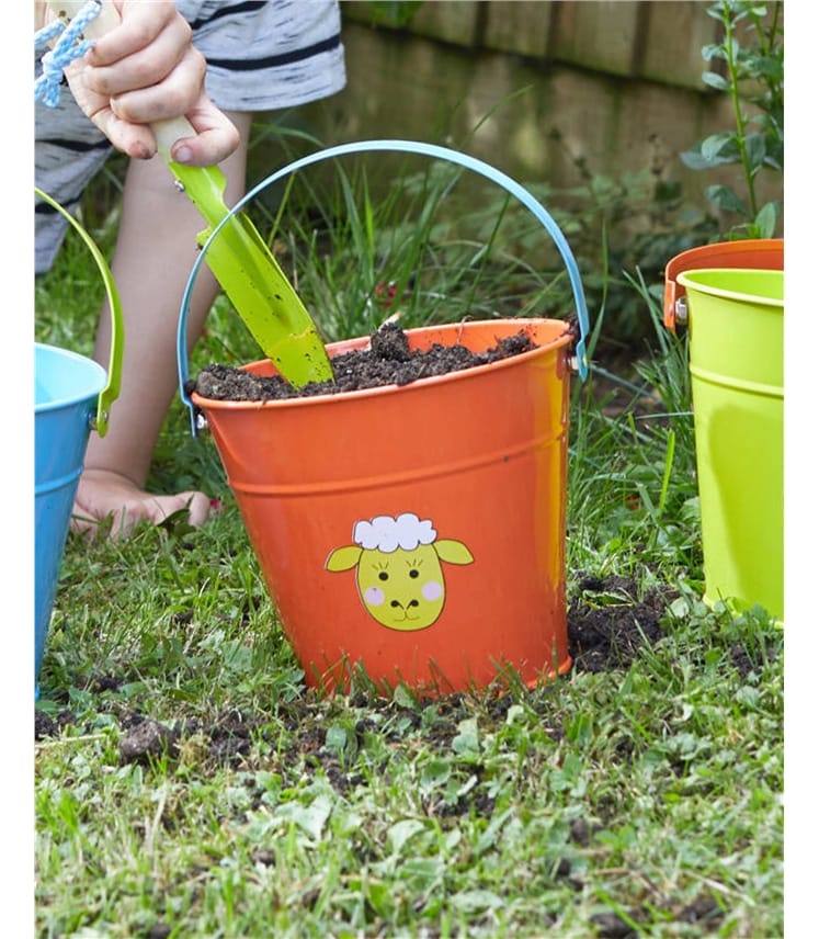 Orange | Children Gardening Buckets | WoolOvers DE