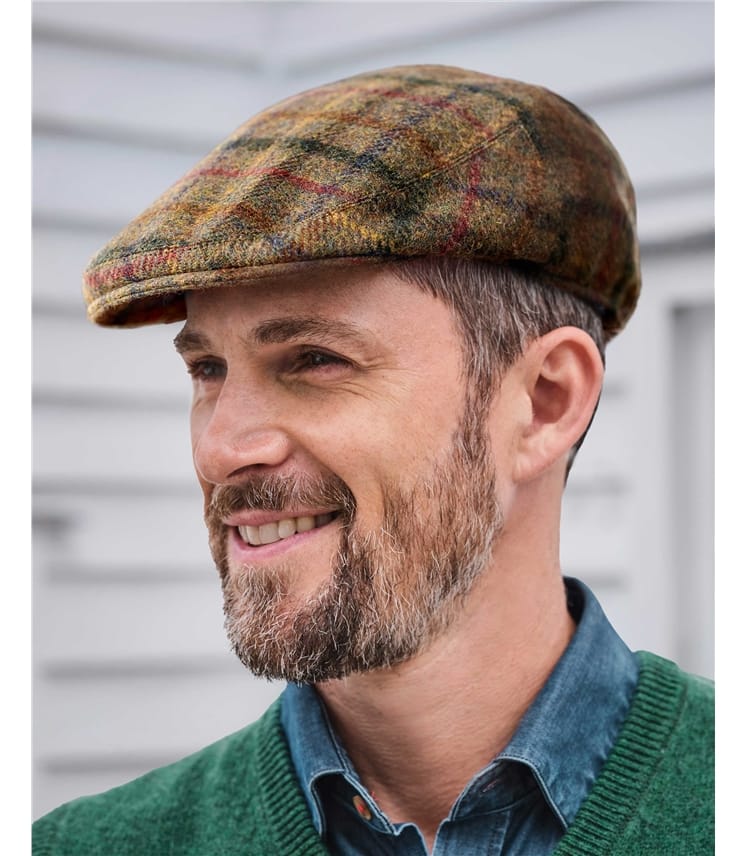 Forest | Mens Tweed Flat Cap | WoolOvers AU