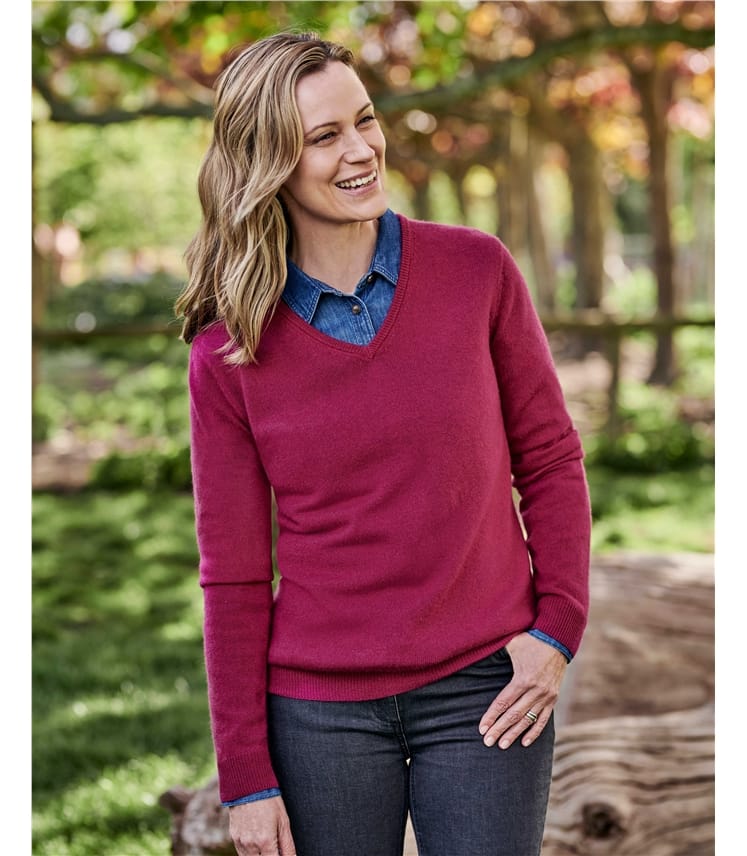 Women's Cashmere & Merino Blend | WoolOvers