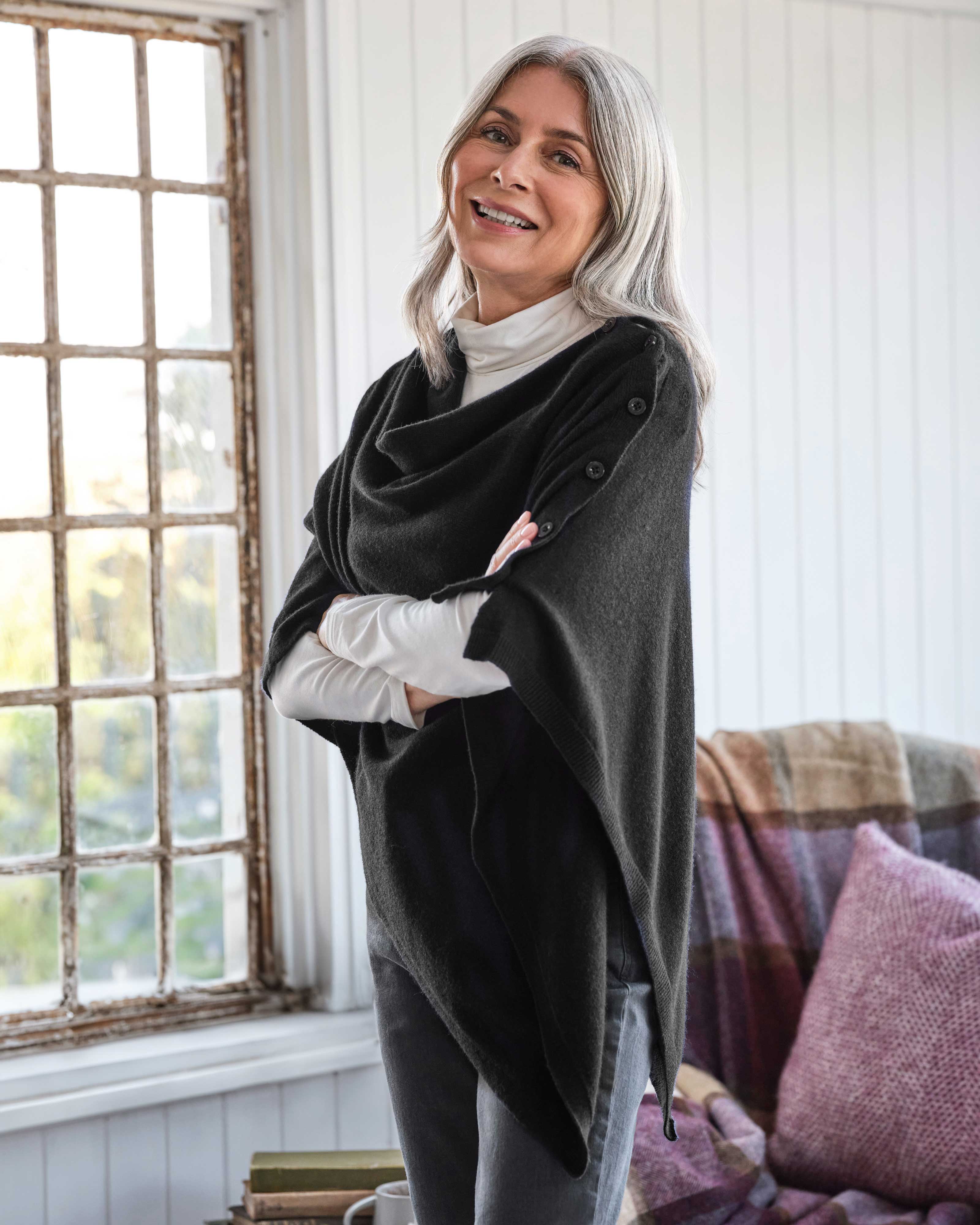 Women's Ponchos | Wool Ponchos for Women | WoolOvers US