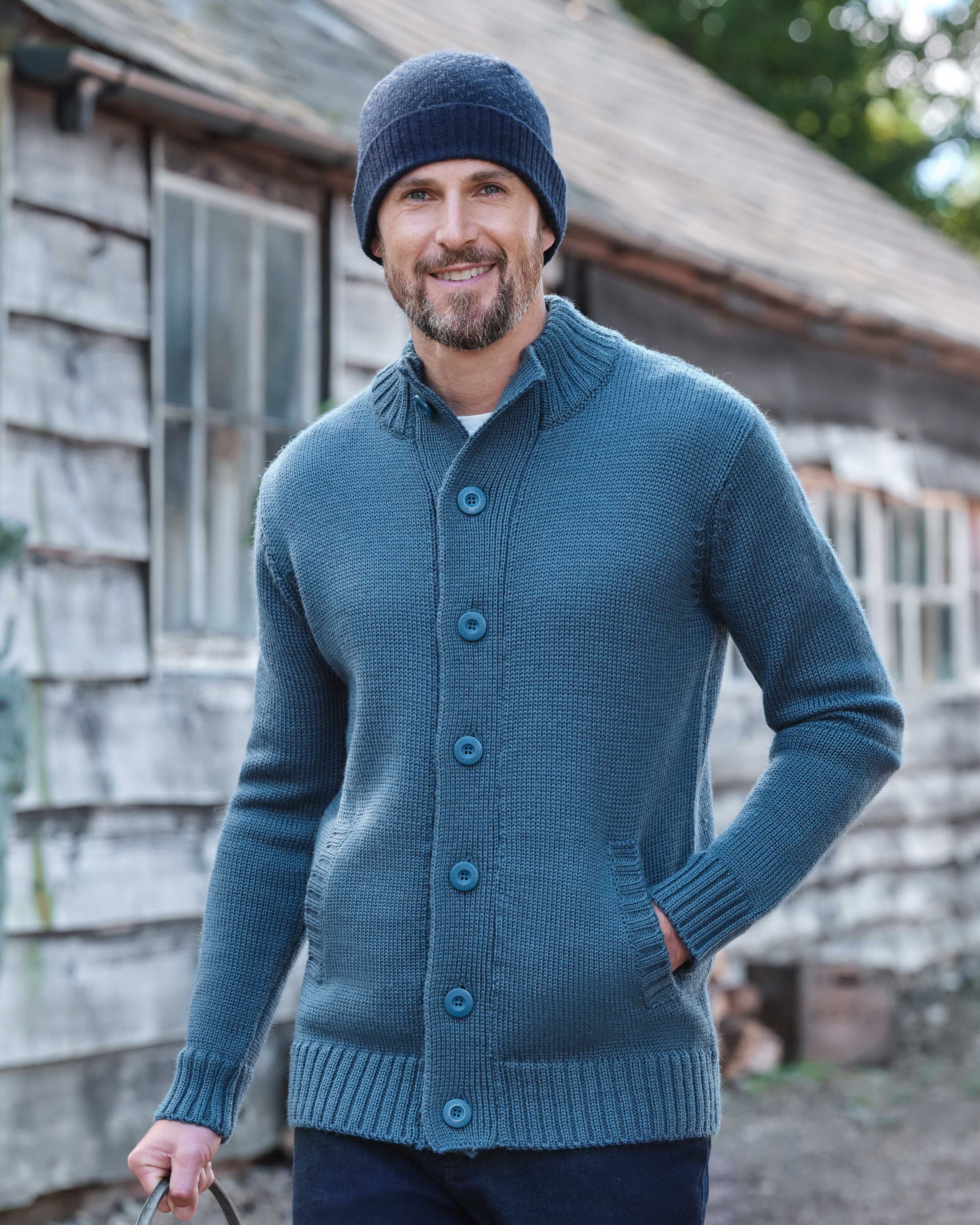 Mens Cardigans | Cardies for Men | Wool Overs