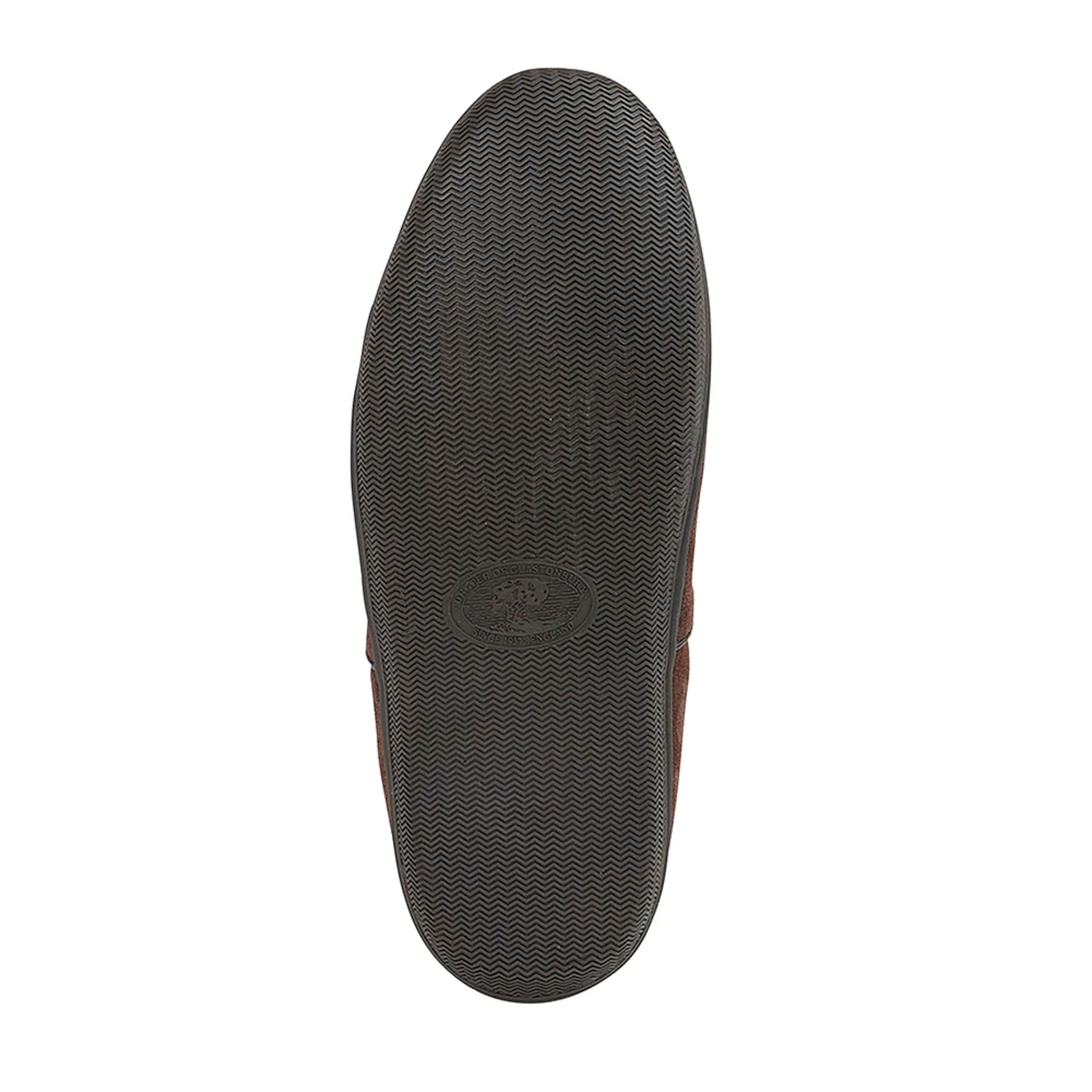 Brown | Mens Draper Sheepskin Full Slippers | WoolOvers UK