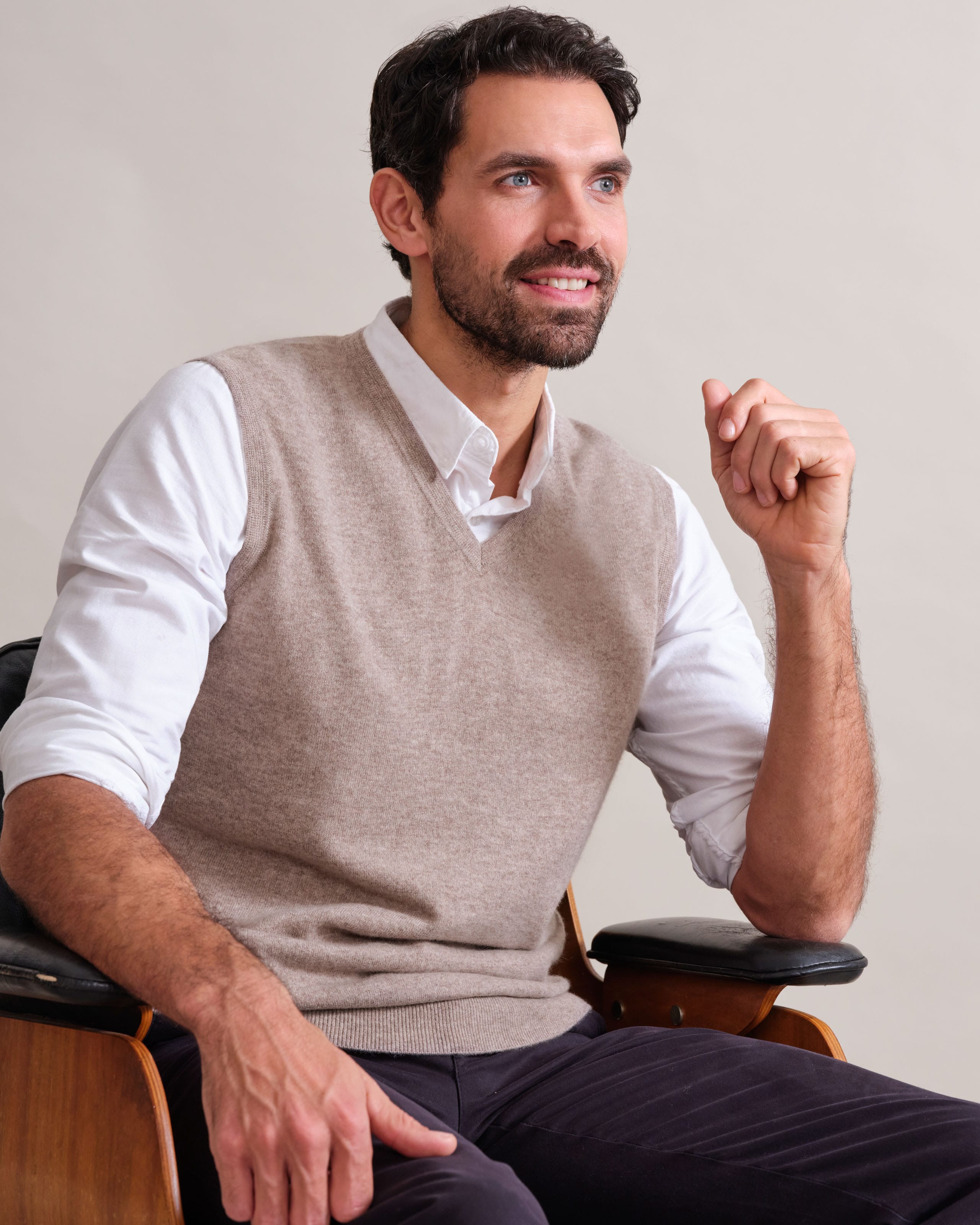 Men's Cashmere Jumpers & Cardigans | WoolOvers