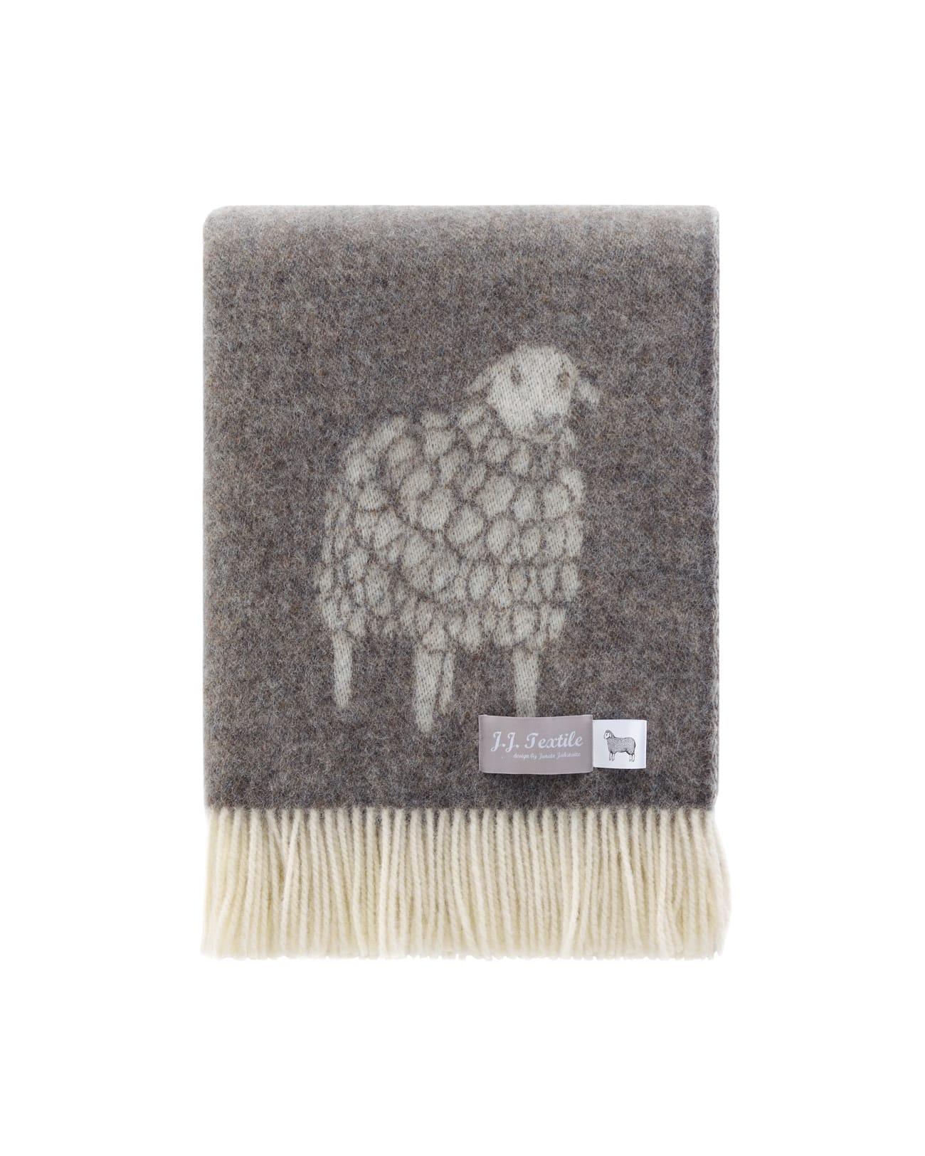 Dark Brown | Pure Wool Sheep Mima Throw | WoolOvers UK