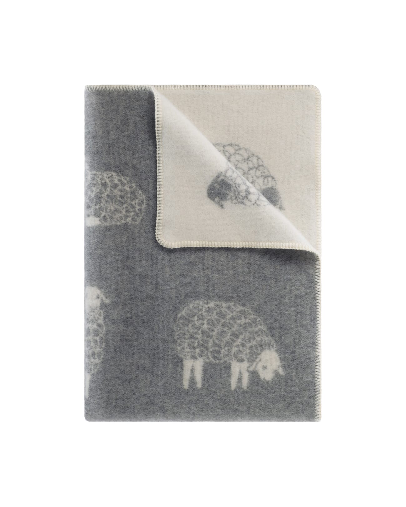 Soft Grey Sheep Mima | Wool Small Animal Blanket | WoolOvers UK