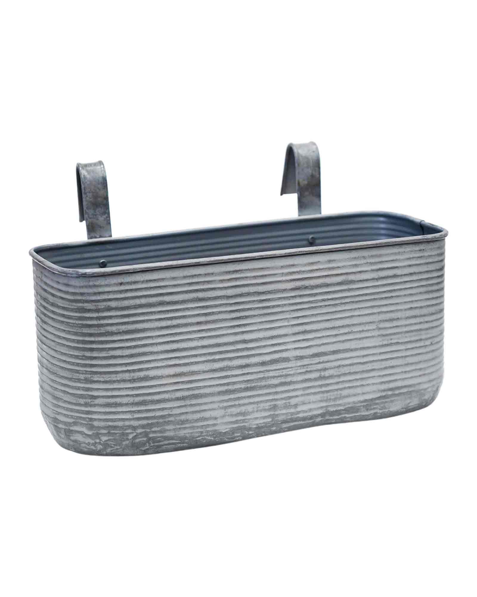 Silver | Outdoor Matlock Window Box | WoolOvers UK