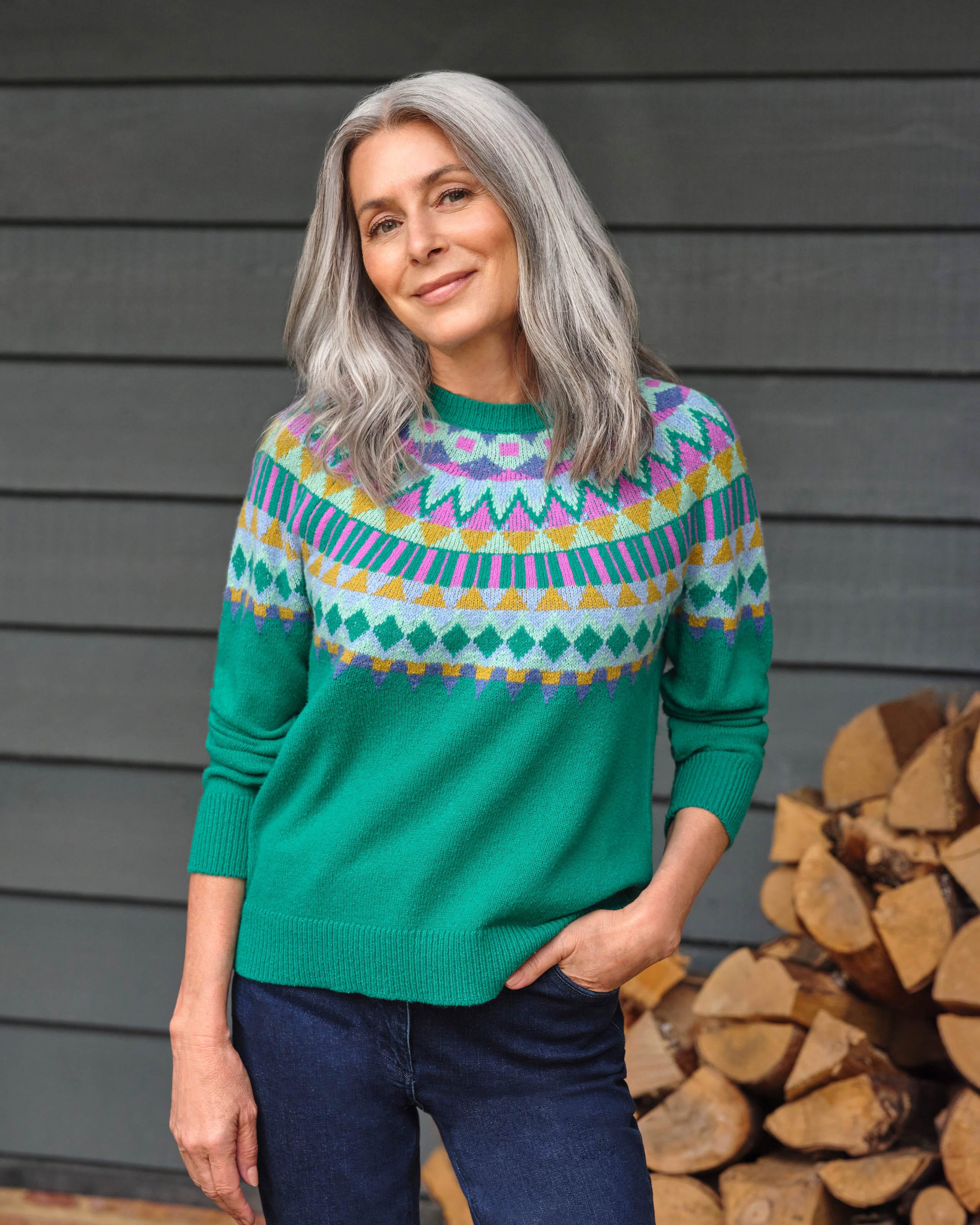 Multi | Geo Pattern Jumper | WoolOvers AU