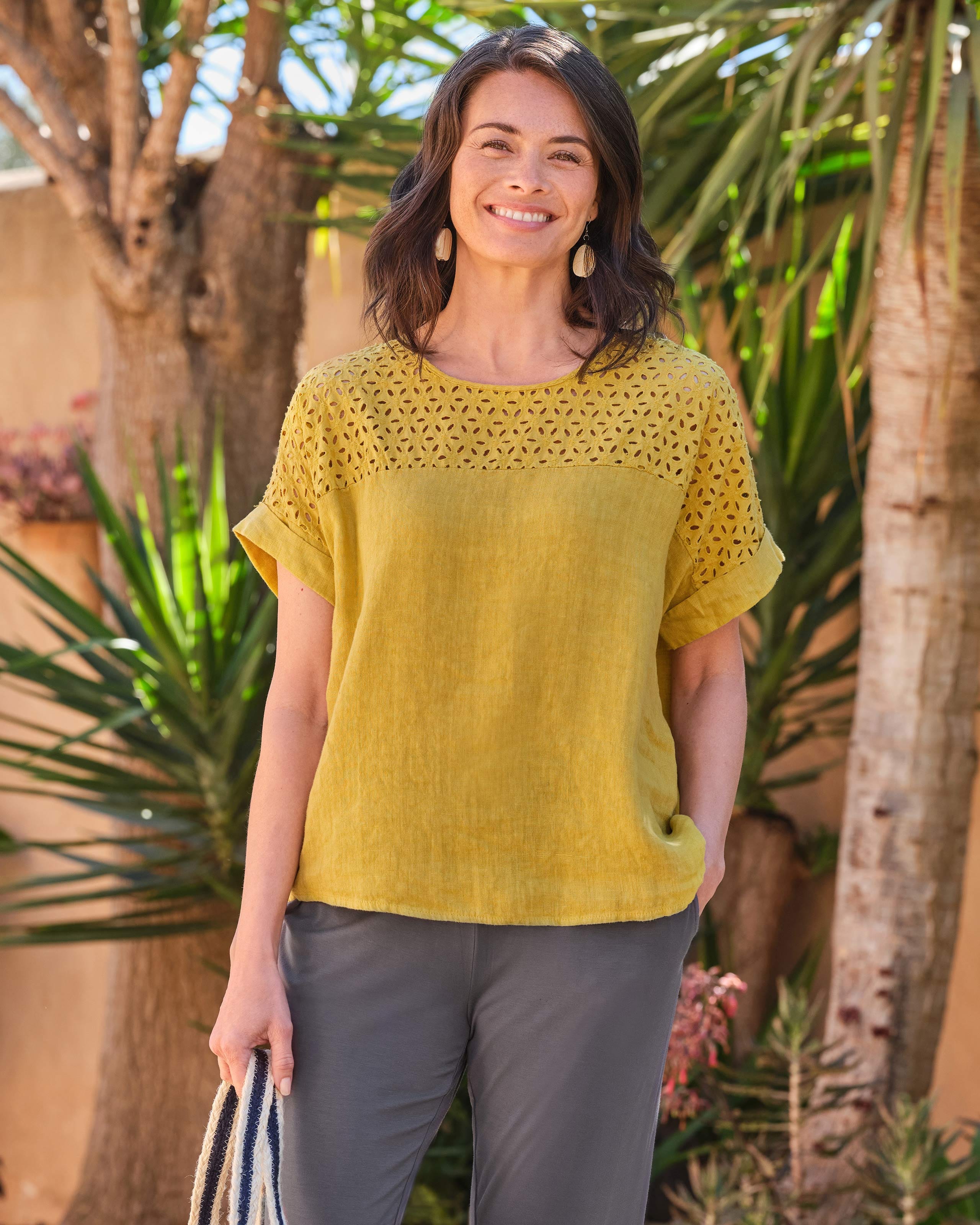 Tops, T-Shirts & Tunics For Women | Womens Knitwear | WoolOvers US