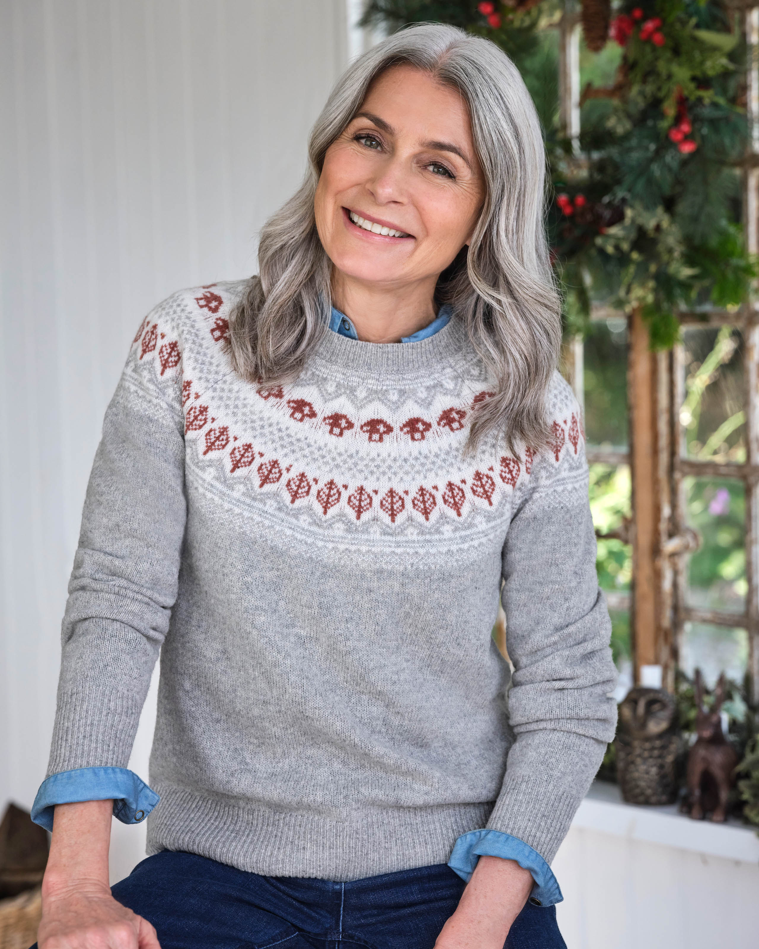 Women's Wool Jumpers | Natural Knitwear | WoolOvers UK - Page 2