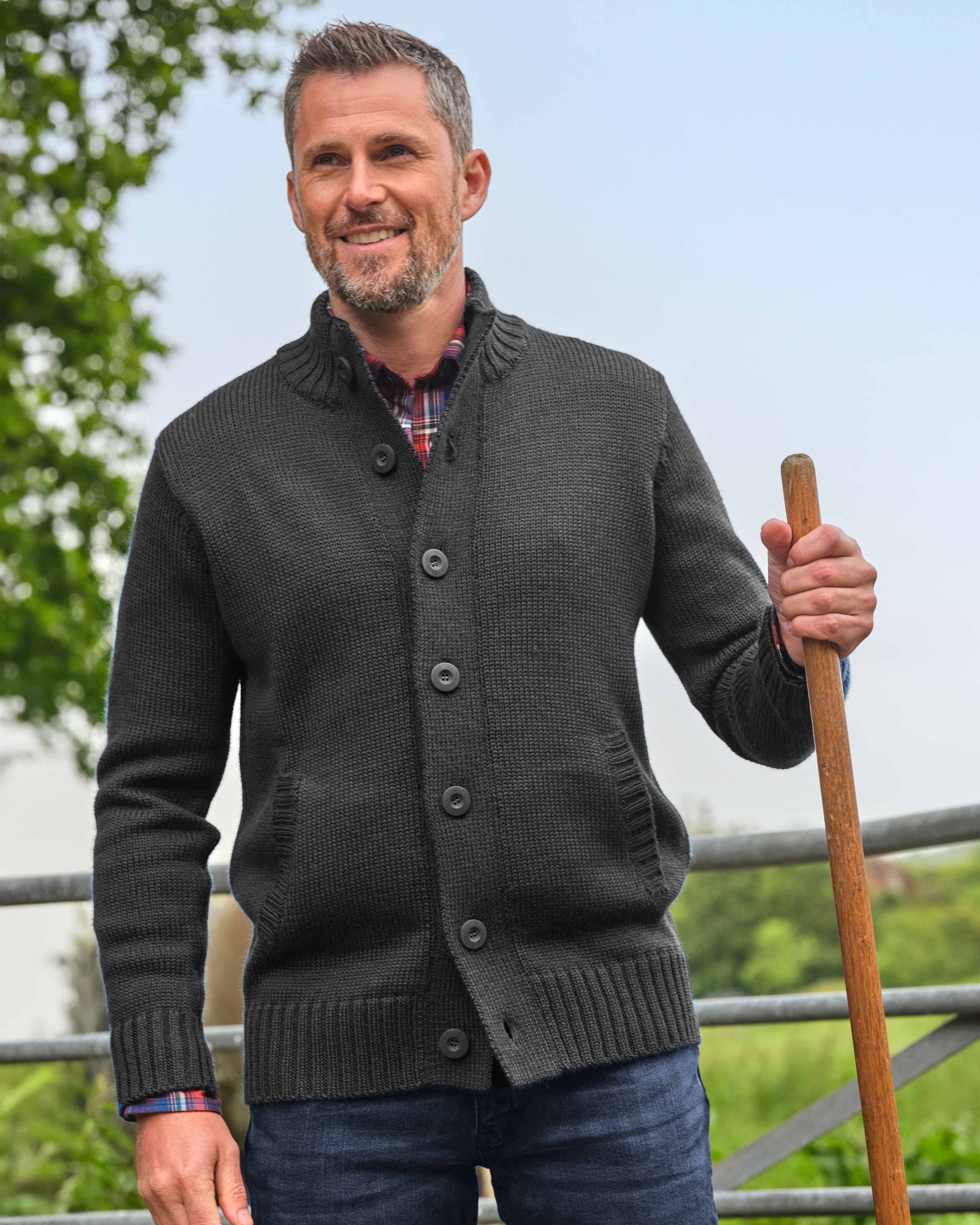 Mens Cardigans | Cardies for Men | Wool Overs