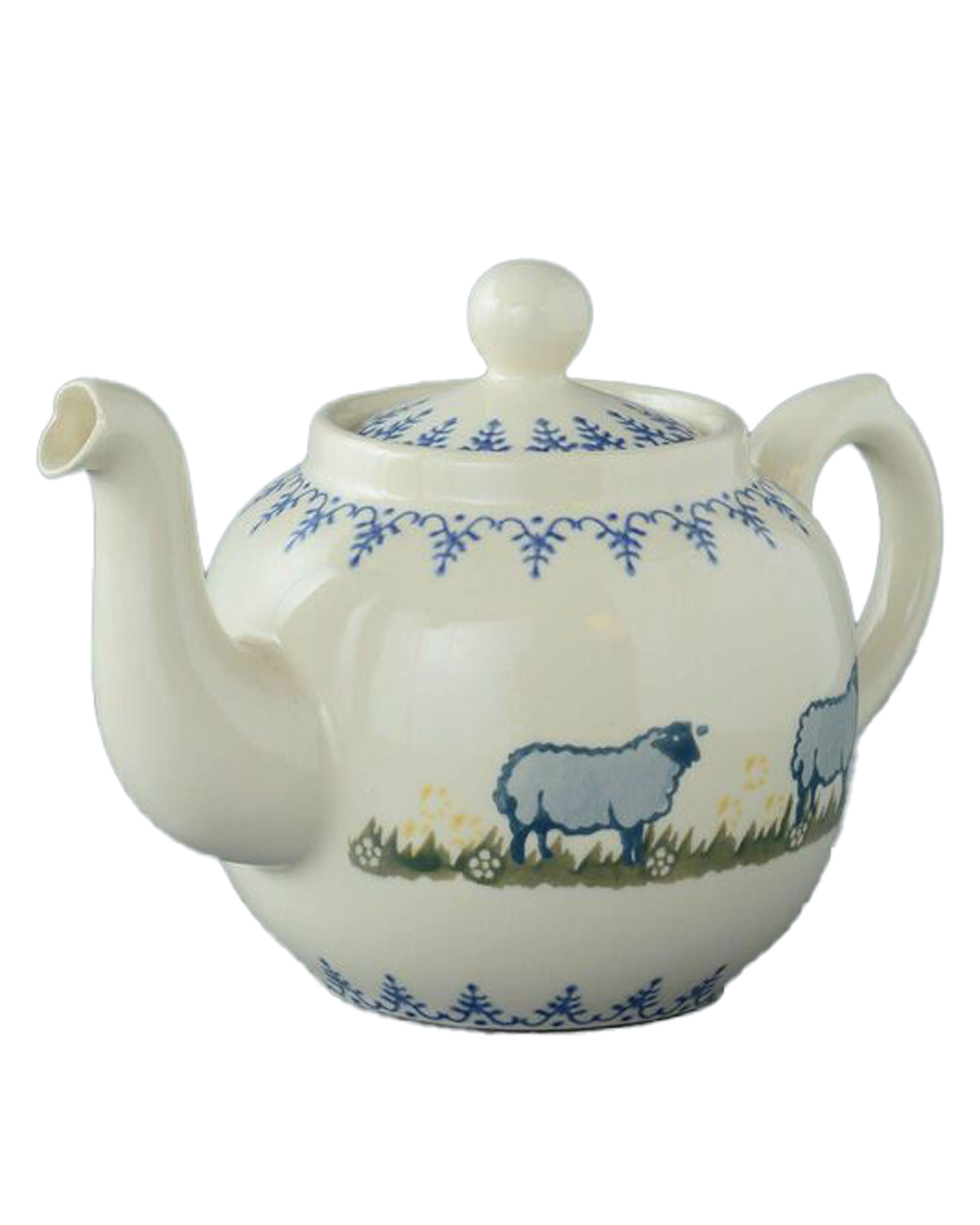 Sheep | Brixton Printed Teapot | WoolOvers UK