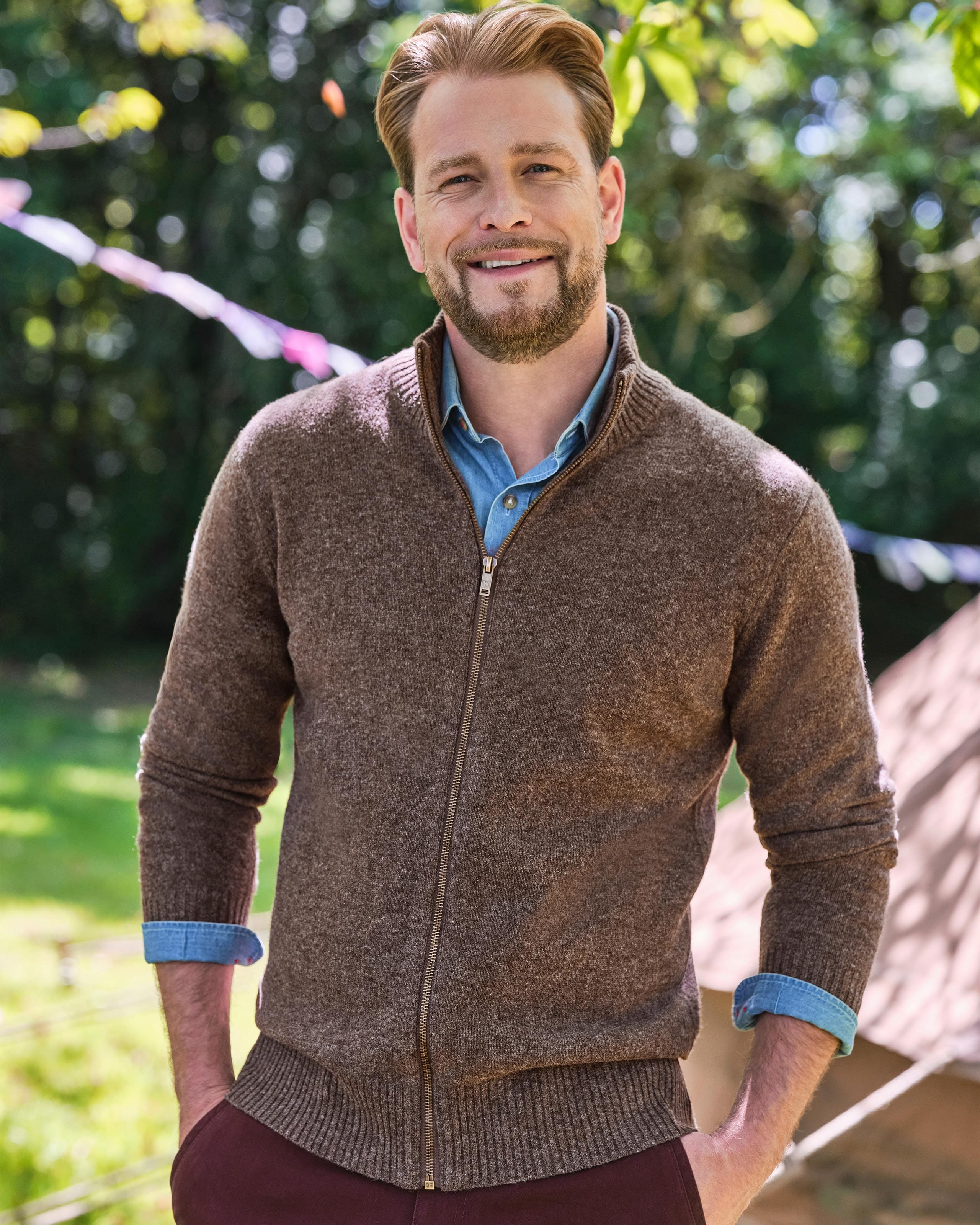 Men's Cardigans | Quality Men's Cardigan Sweaters | WoolOvers US