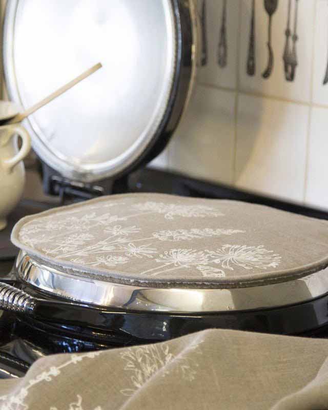 Natural Garden | Linen Aga Chef Pad | WoolOvers UK