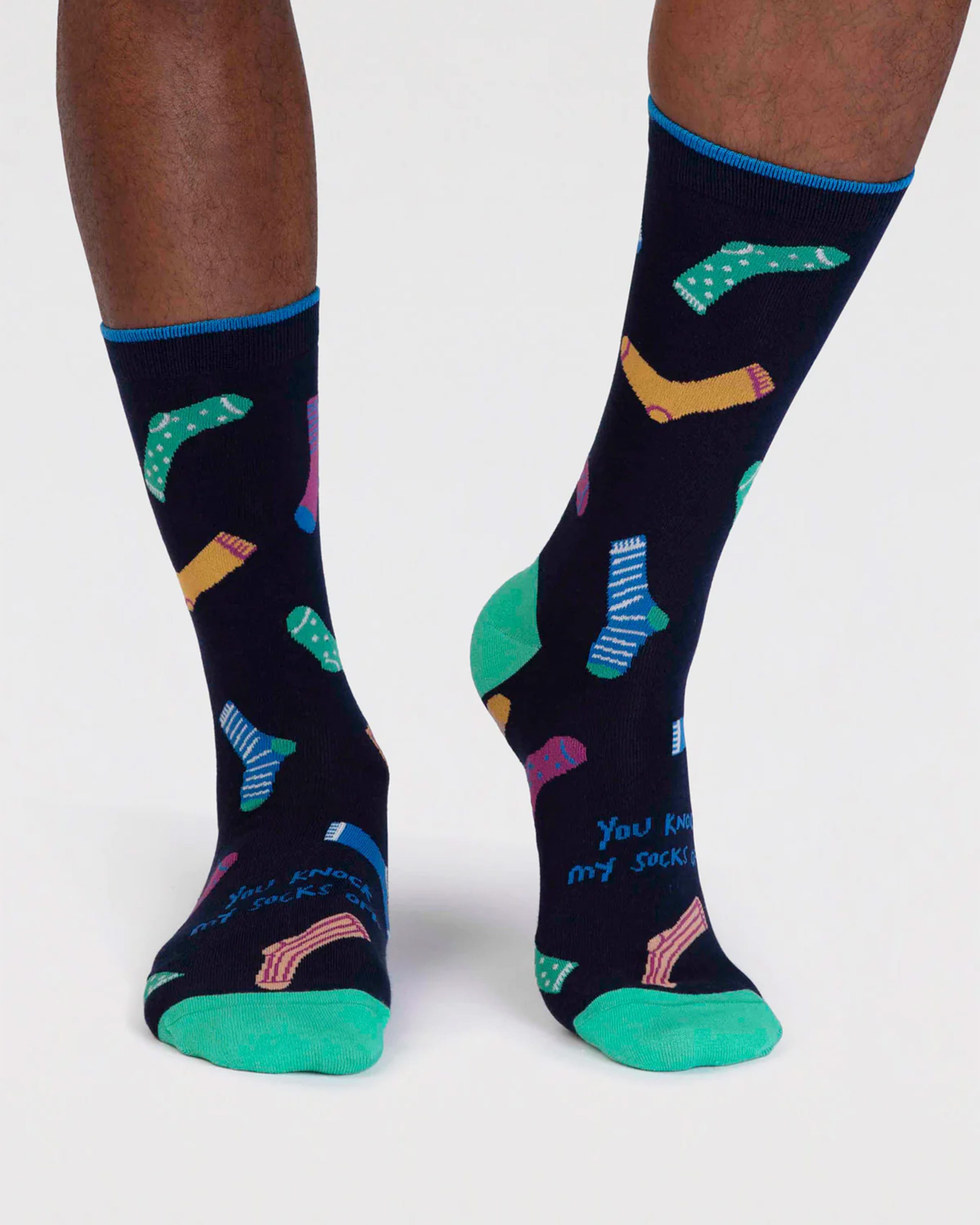 Multi | Remy Organic Cotton Sock In A Bag | WoolOvers US