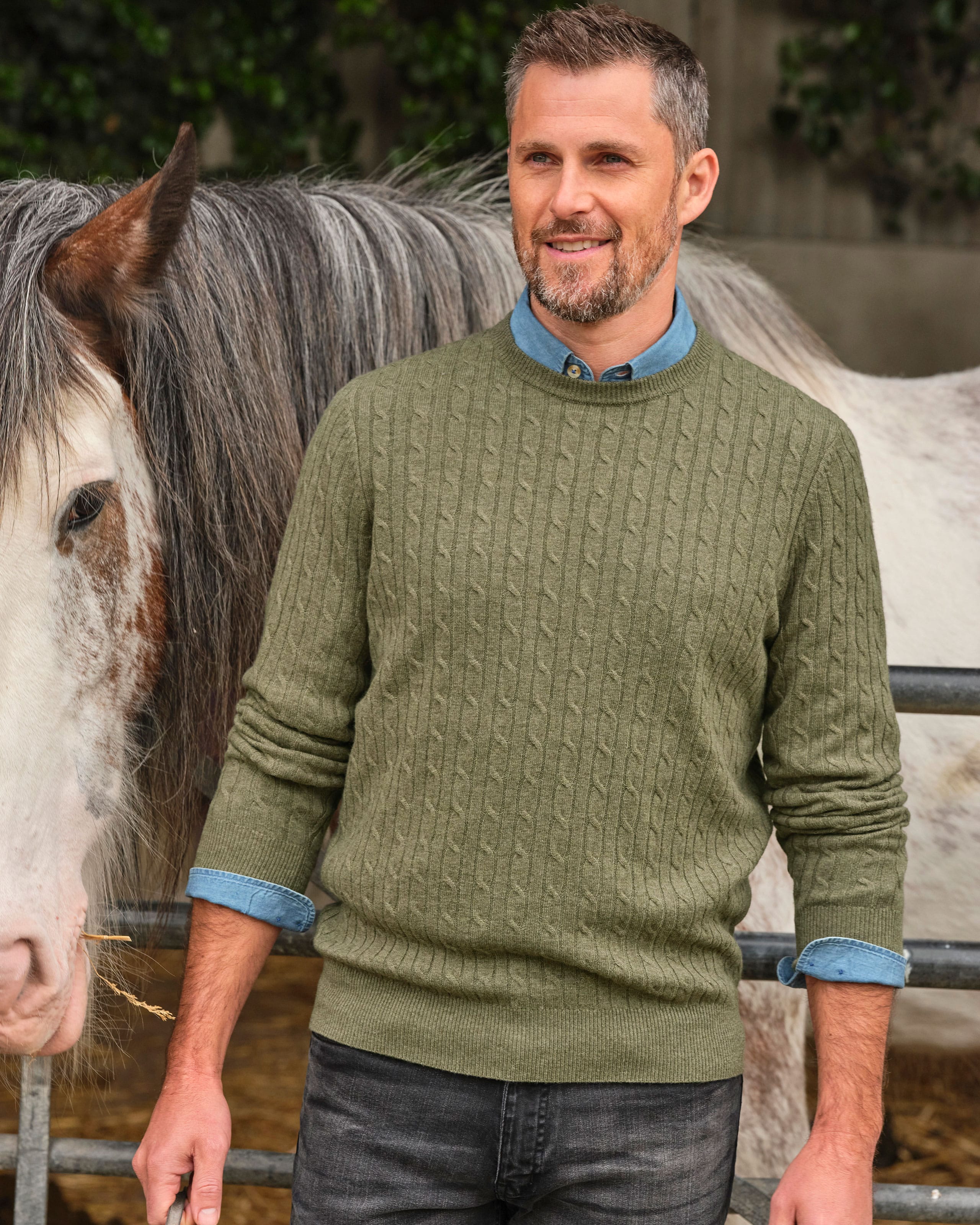 Mens Wool Jumpers and Knitted Sweaters | WoolOvers UK