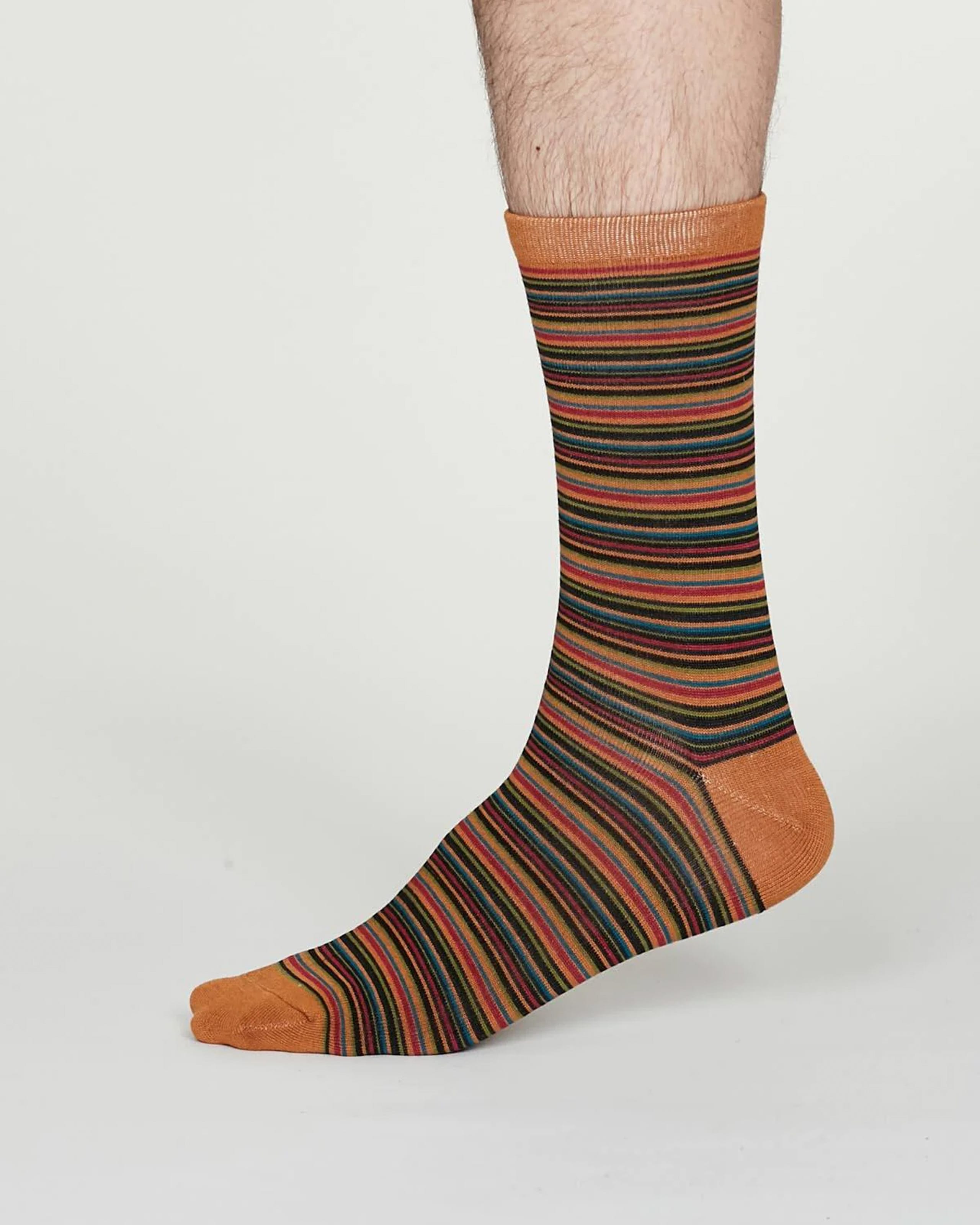 Amber | Mens William Socks | WoolOvers UK