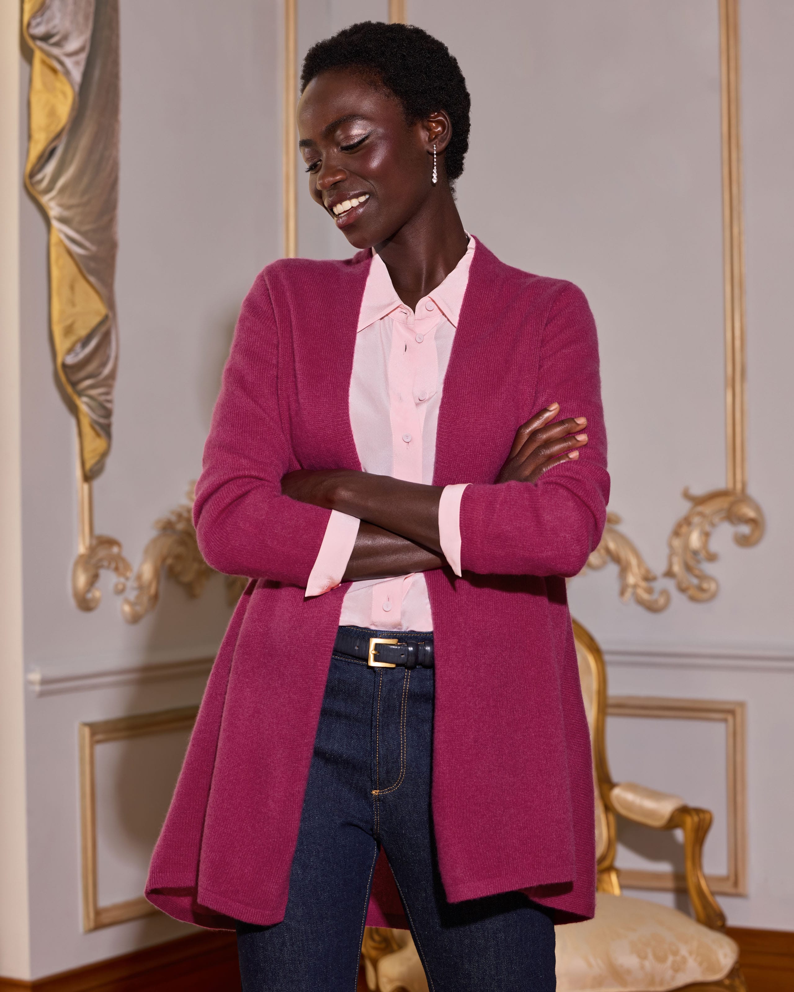 Women's Pure Cashmere Jumpers, Cardigans, and Accessories