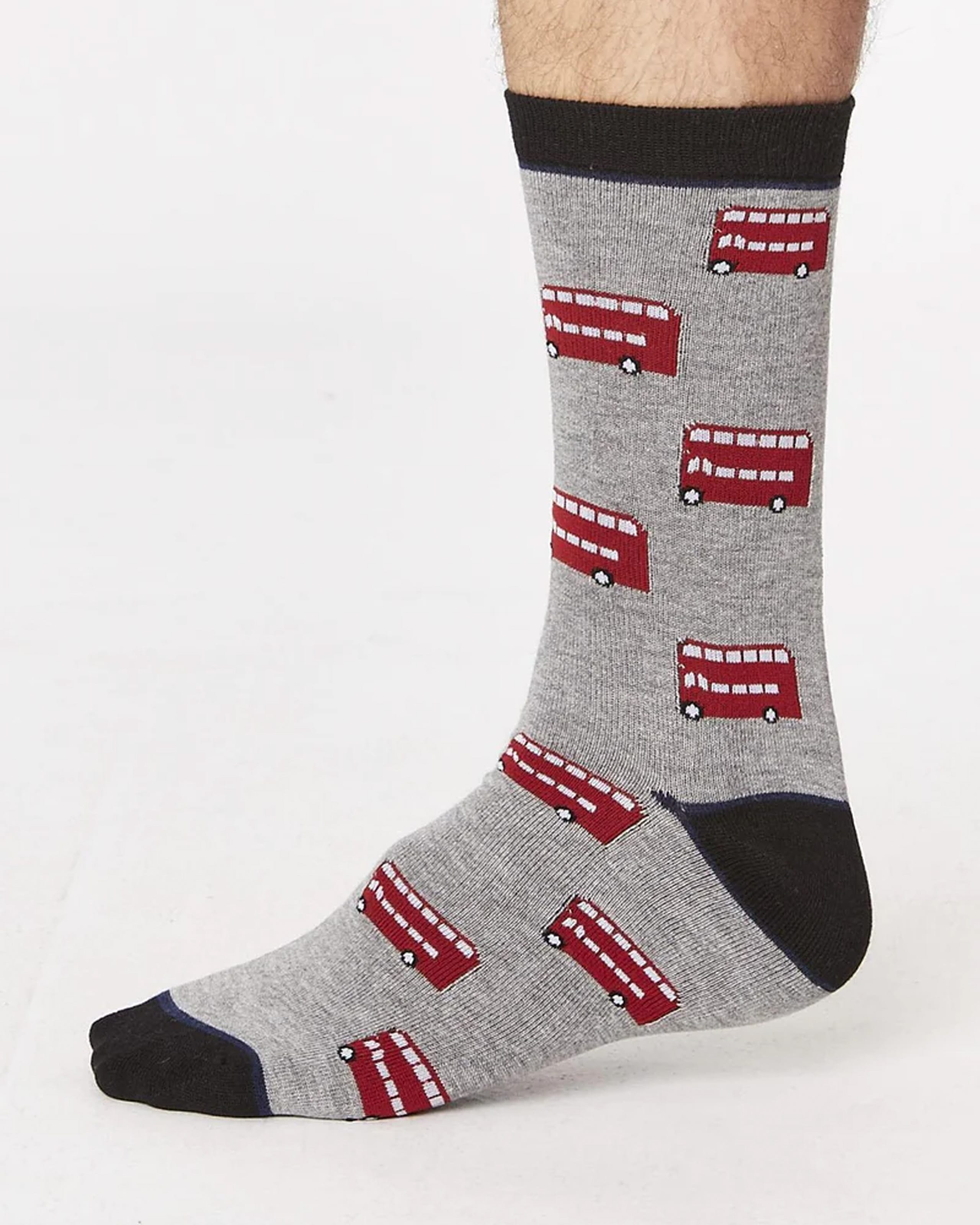 London Bus | London Bamboo Socks | WoolOvers US