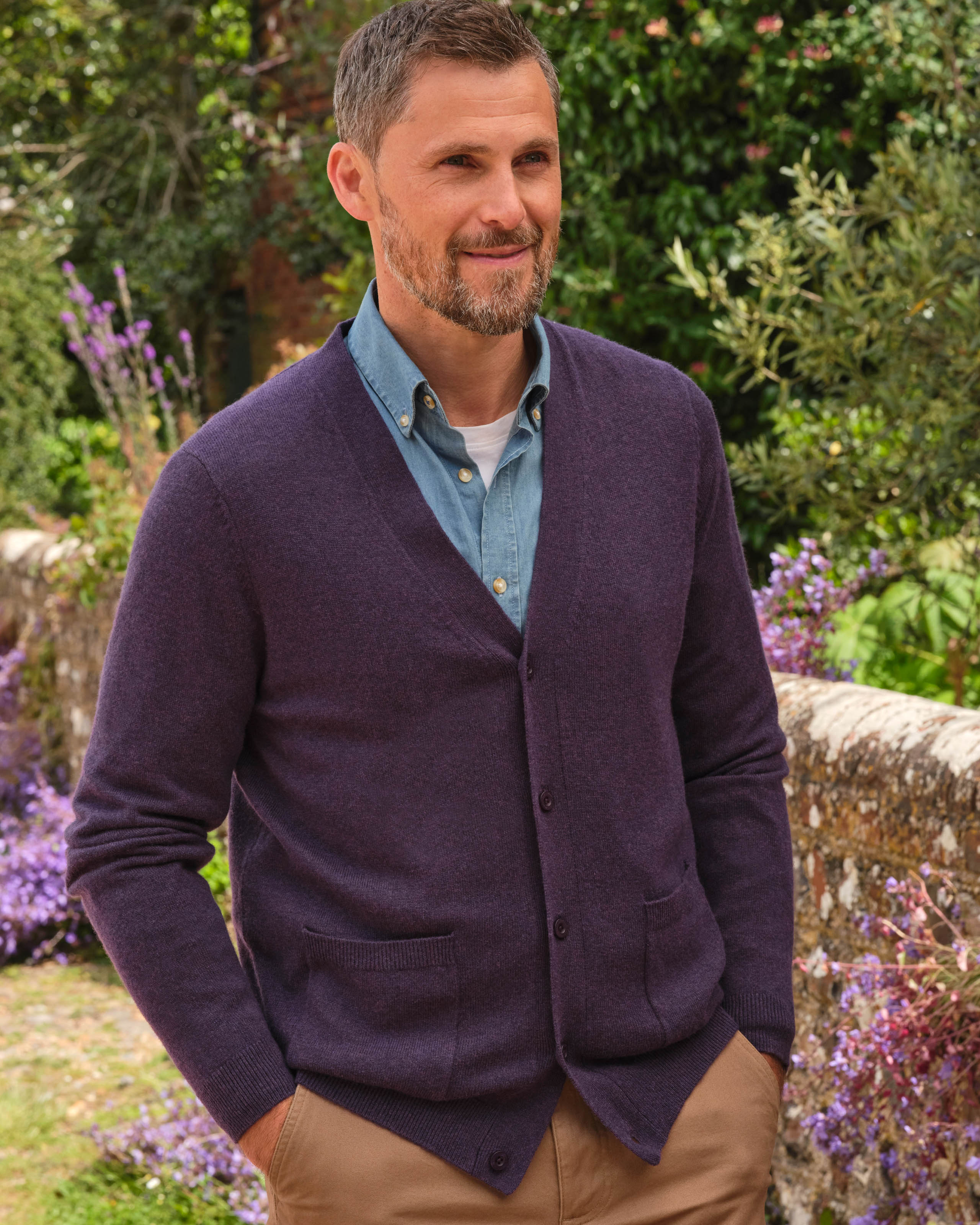 High Quality Natural Cardigans for Men