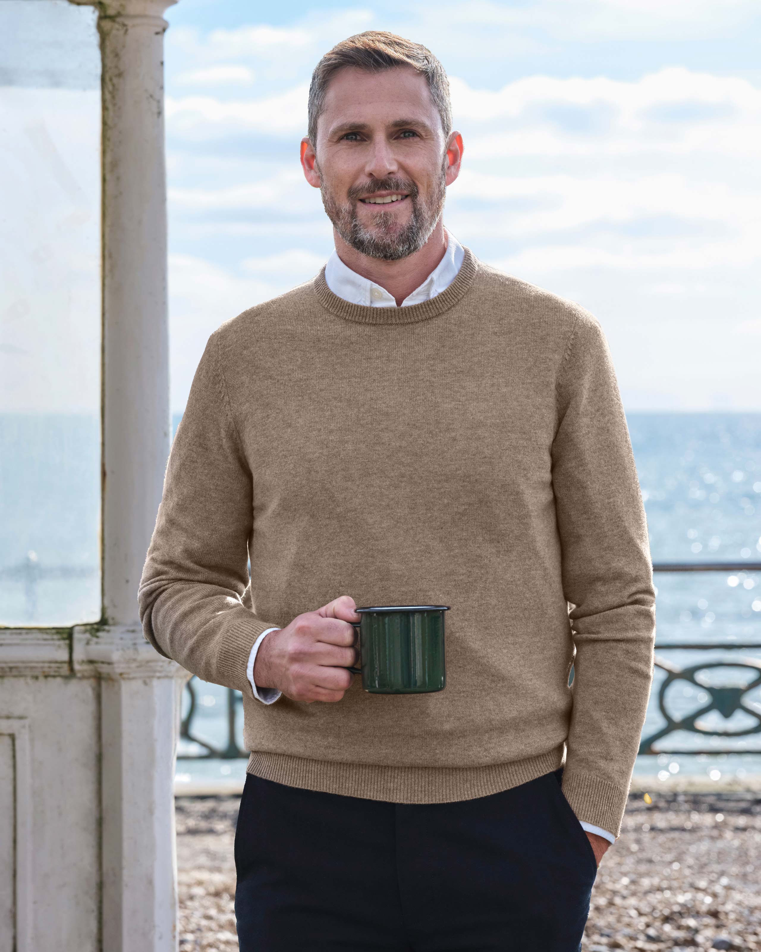 Mens Wool Jumpers and Knitted Sweaters | WoolOvers UK