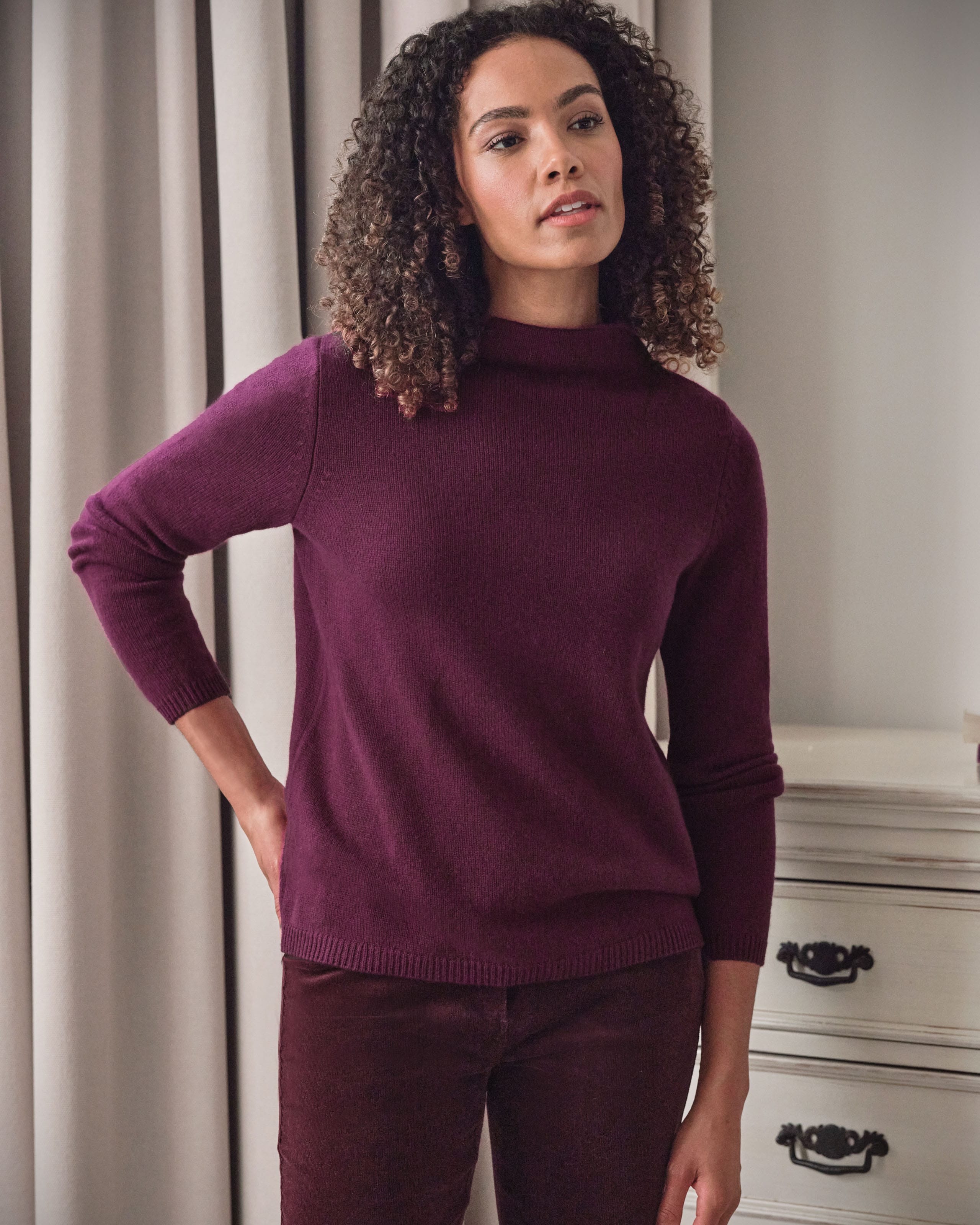 Women's Pure Cashmere Sweaters & Cardigans | WoolOvers AU