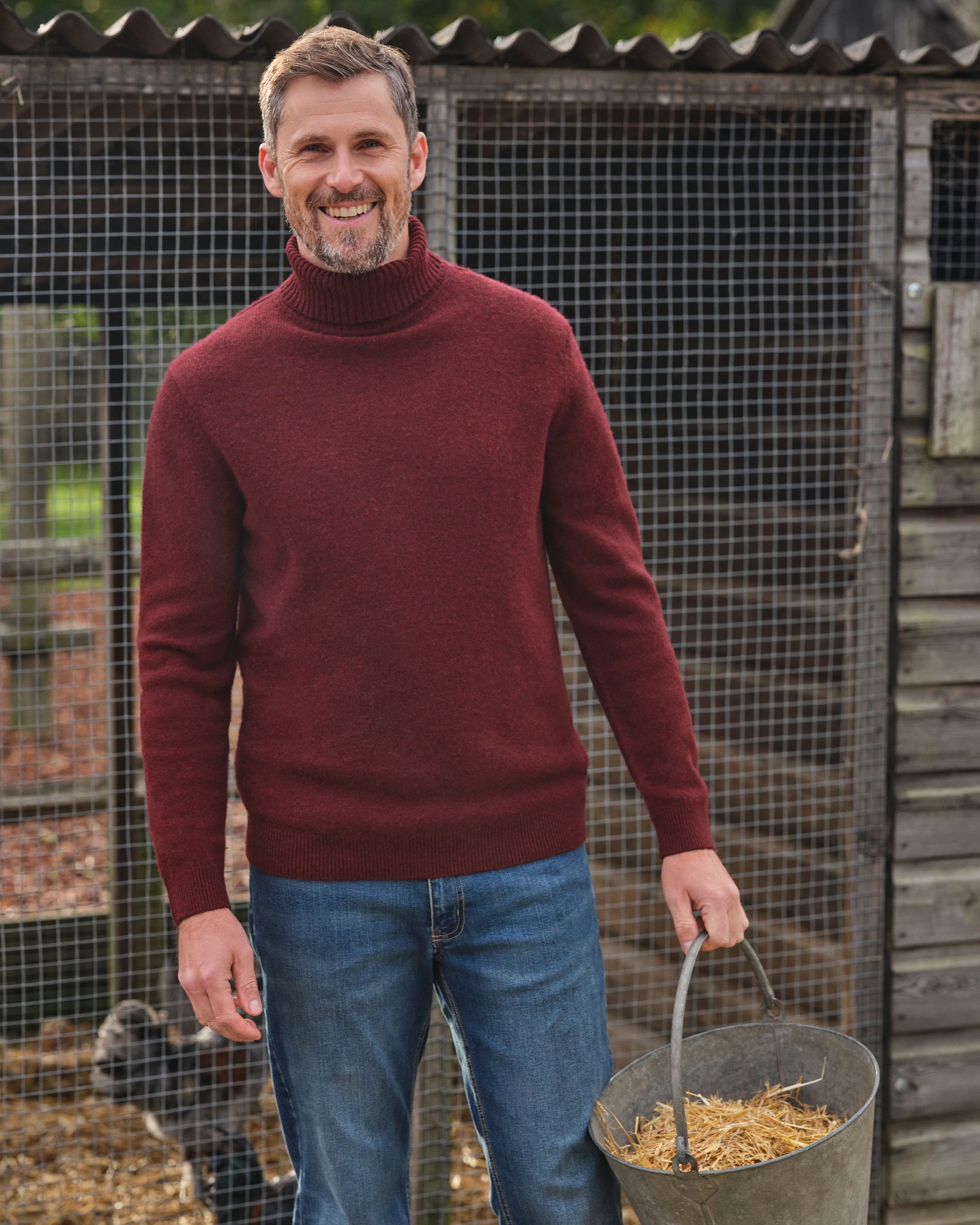 Men's Sweaters | Natural Wool Sweaters | WoolOvers US