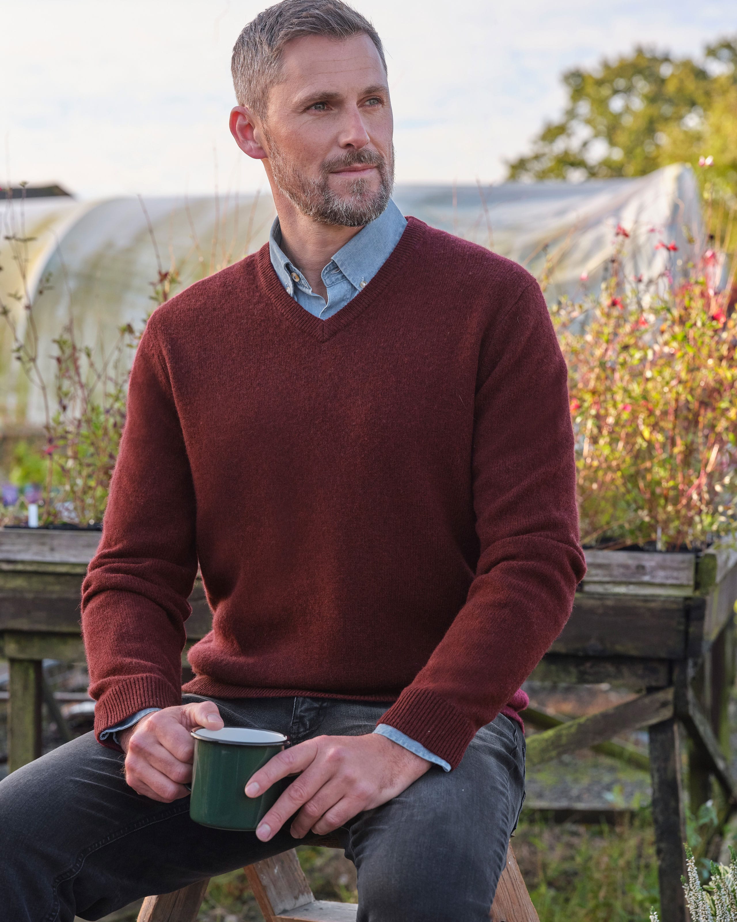 Men's Sweaters | Natural Wool Sweaters | WoolOvers US