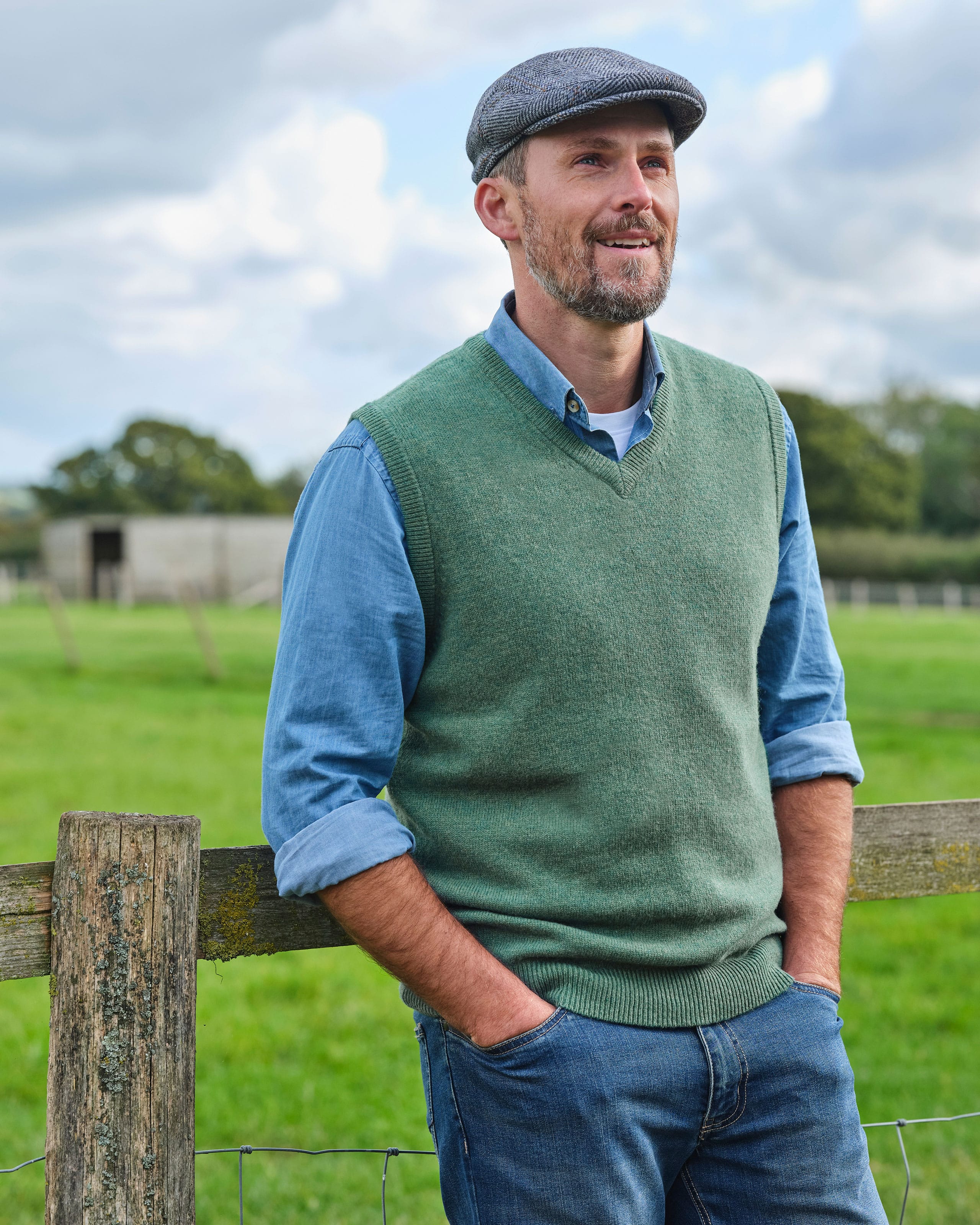 Pure Lambswool | Men's Lambswool Sweaters | WoolOvers US