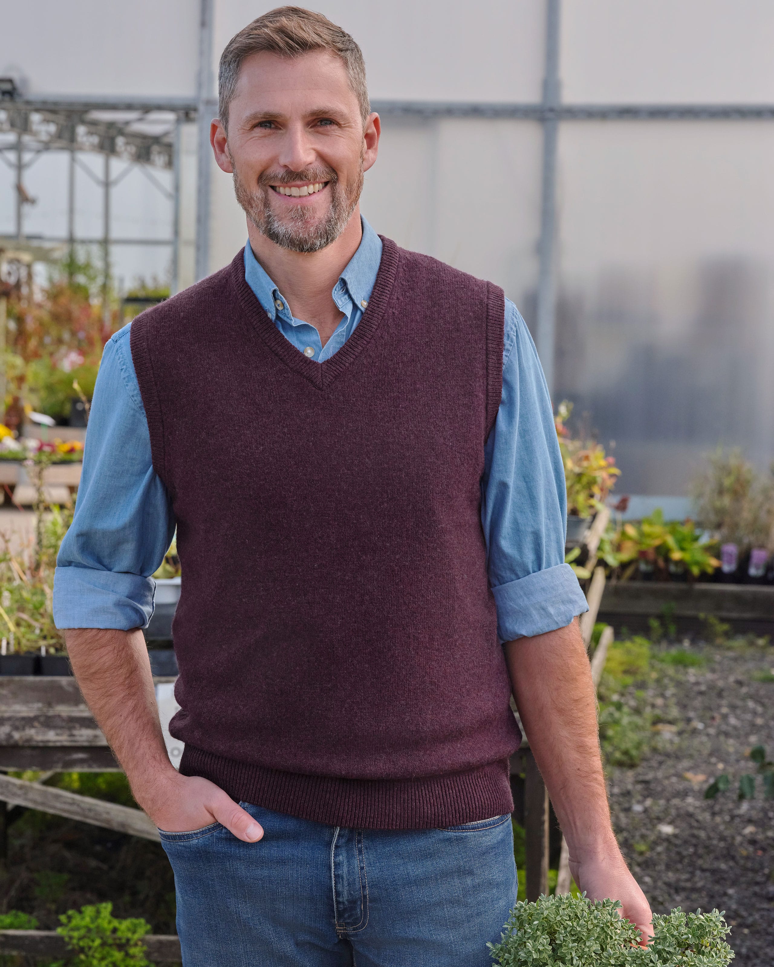 Pure Lambswool | Men's Lambswool Sweaters | WoolOvers US