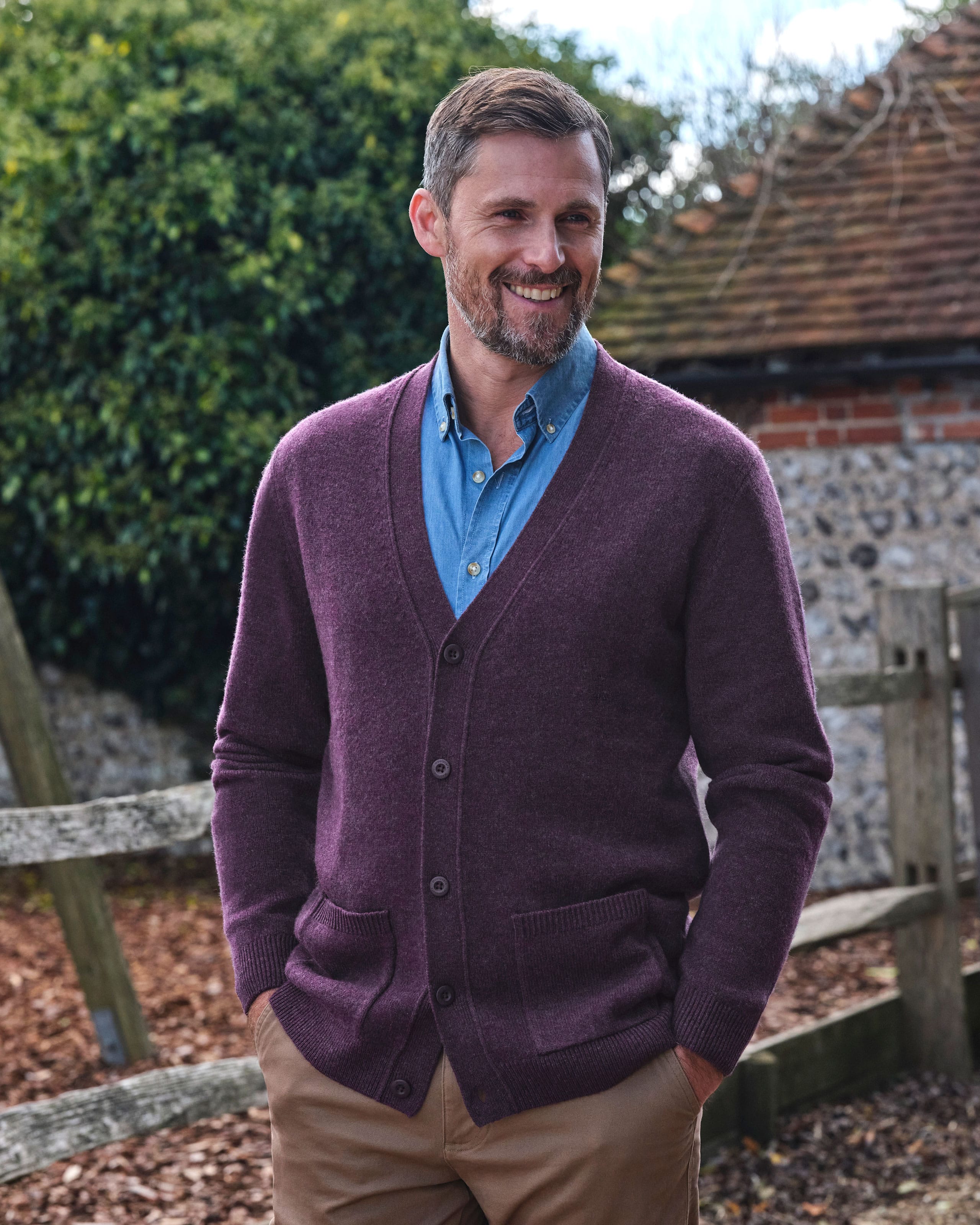 Men's Cardigans | Quality Men's Cardigan Sweaters | WoolOvers US